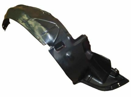 Подкрылок Zekkert, передний, правый, для Honda Civic VI, защита колесной арки, черный, пластик