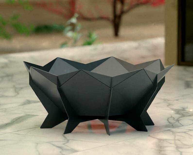 Очаг, чаша для костра, костровая чаша, жаровня для улицы, яма для дачи, восьмиугольная - модерн