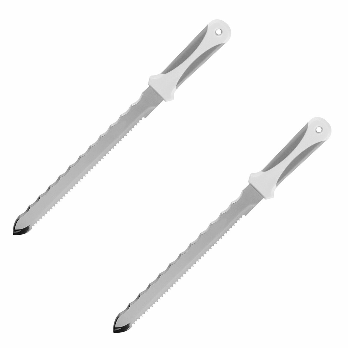 Нож строительный для теплоизоляции с чехлом (2 шт.)