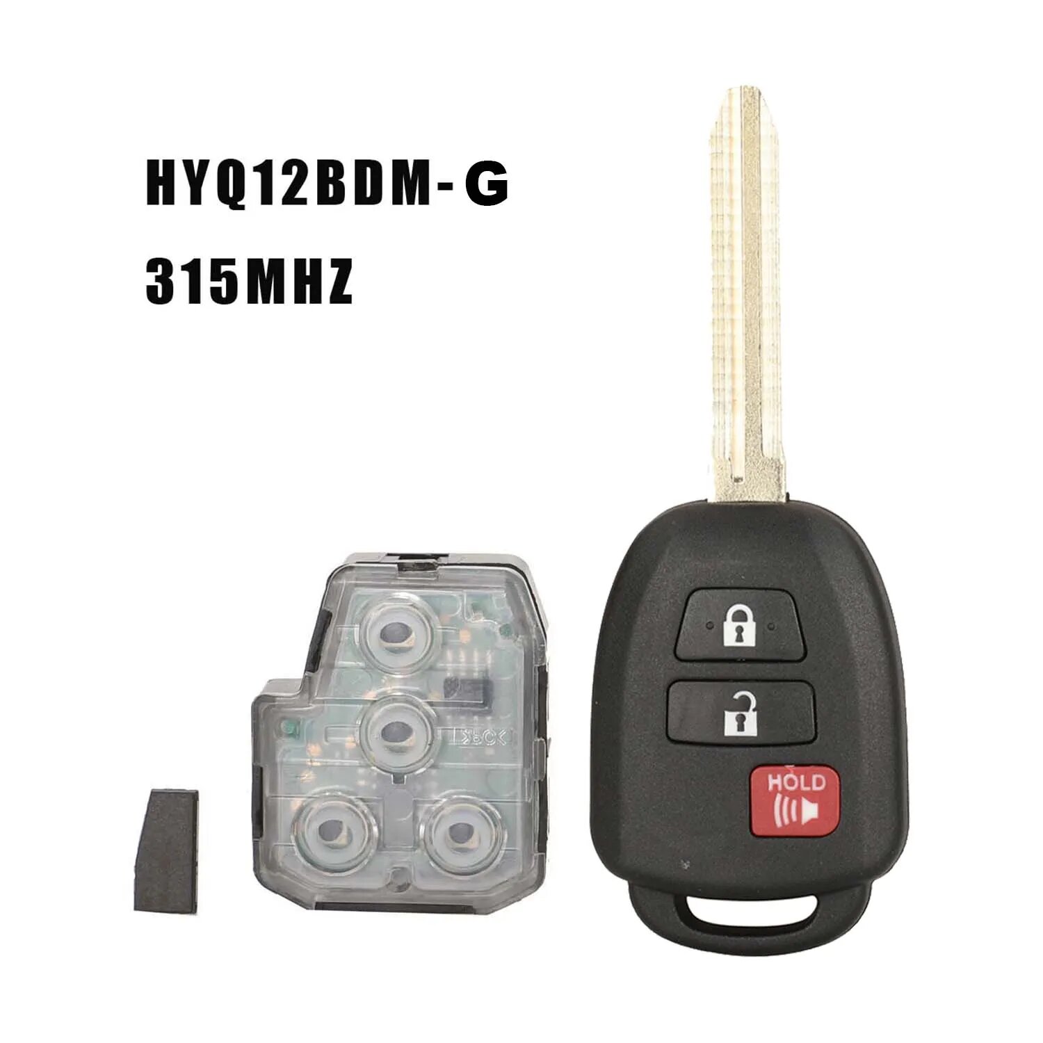 Ключ для Toyota Camry 2012-2017, 3 кнопки, 315MHz, HYQ12BDM-G, Цвет: 5