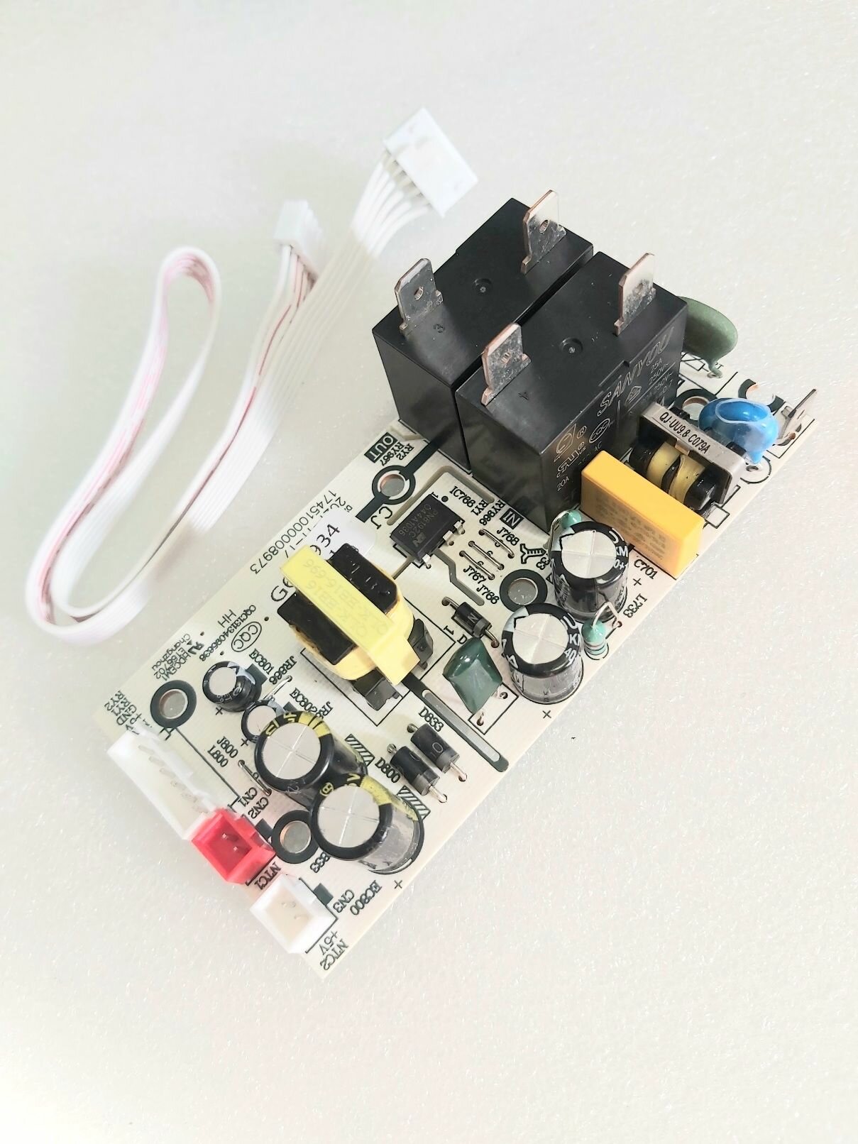 Блок электрический (плата) серии Thermex Optima, Bravo, Zanussi Smalto DL, Electrolux Formax DL (выпуск после 05.2021г.)