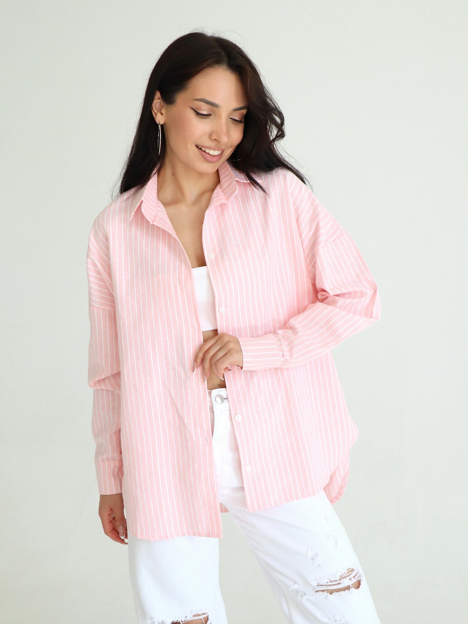 Рубашка в полоску