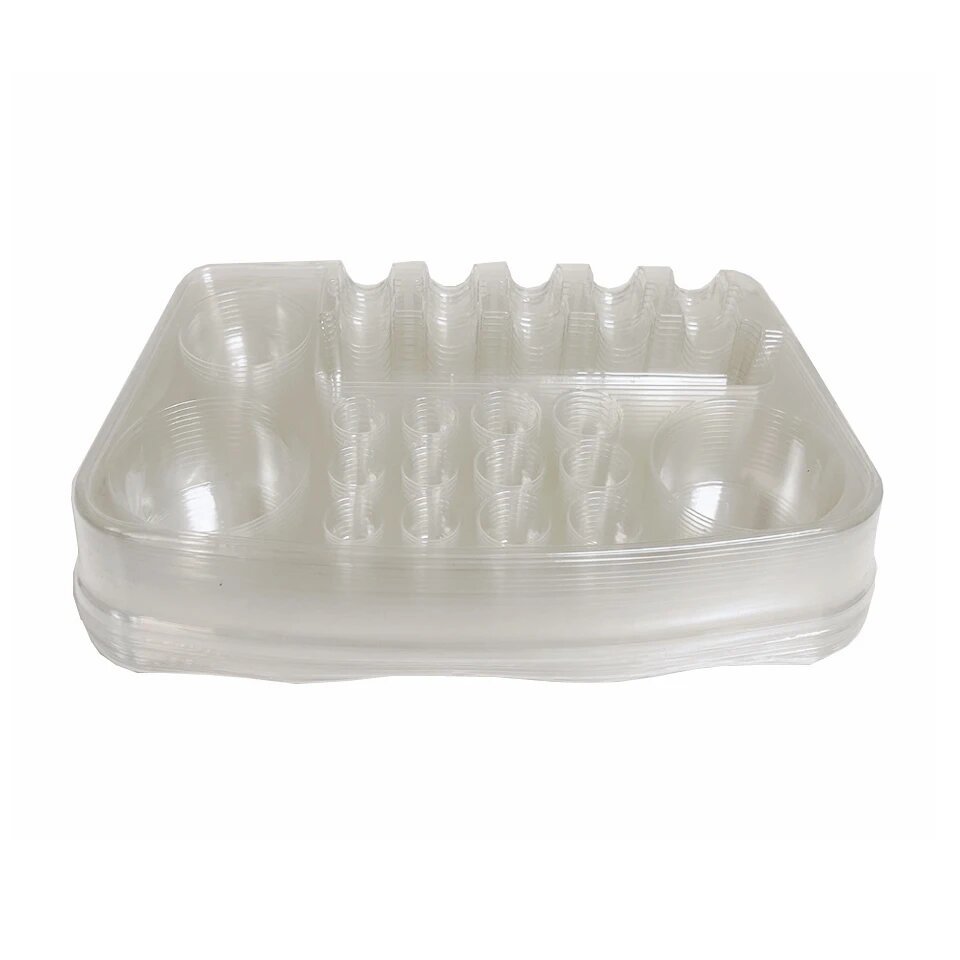 12 шт./компл. одноразовый держатель для тату лоток дисковая подставка стойка контейнер для хранения чернил пигмент для тату чернила пигментные аксессуары Transparent 12pcs