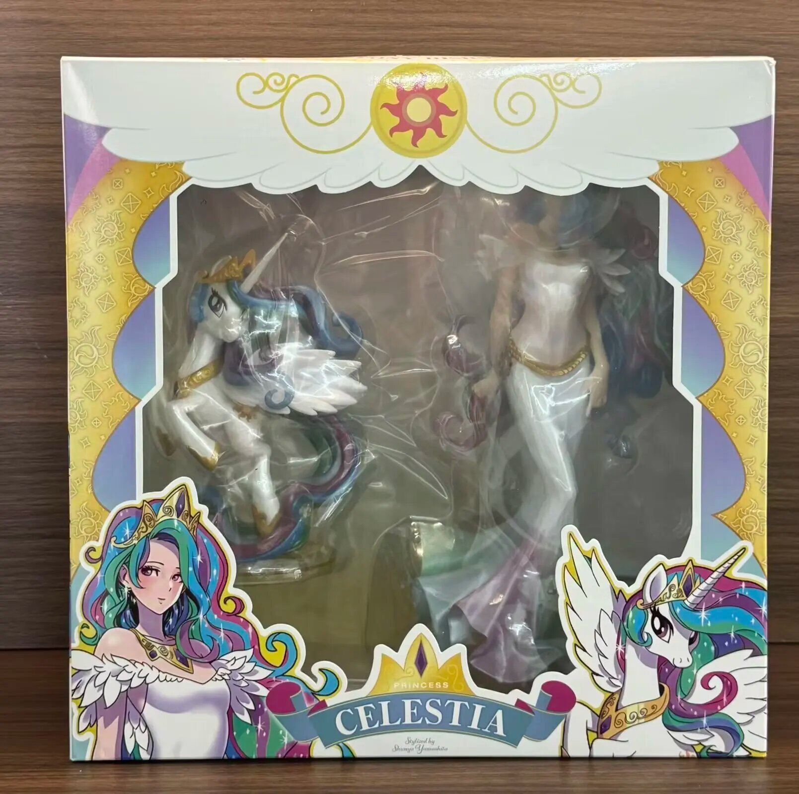 Статуя My Little Pony Bishoujo Princess Celestia Twilight Sparkle Fluttershy with box