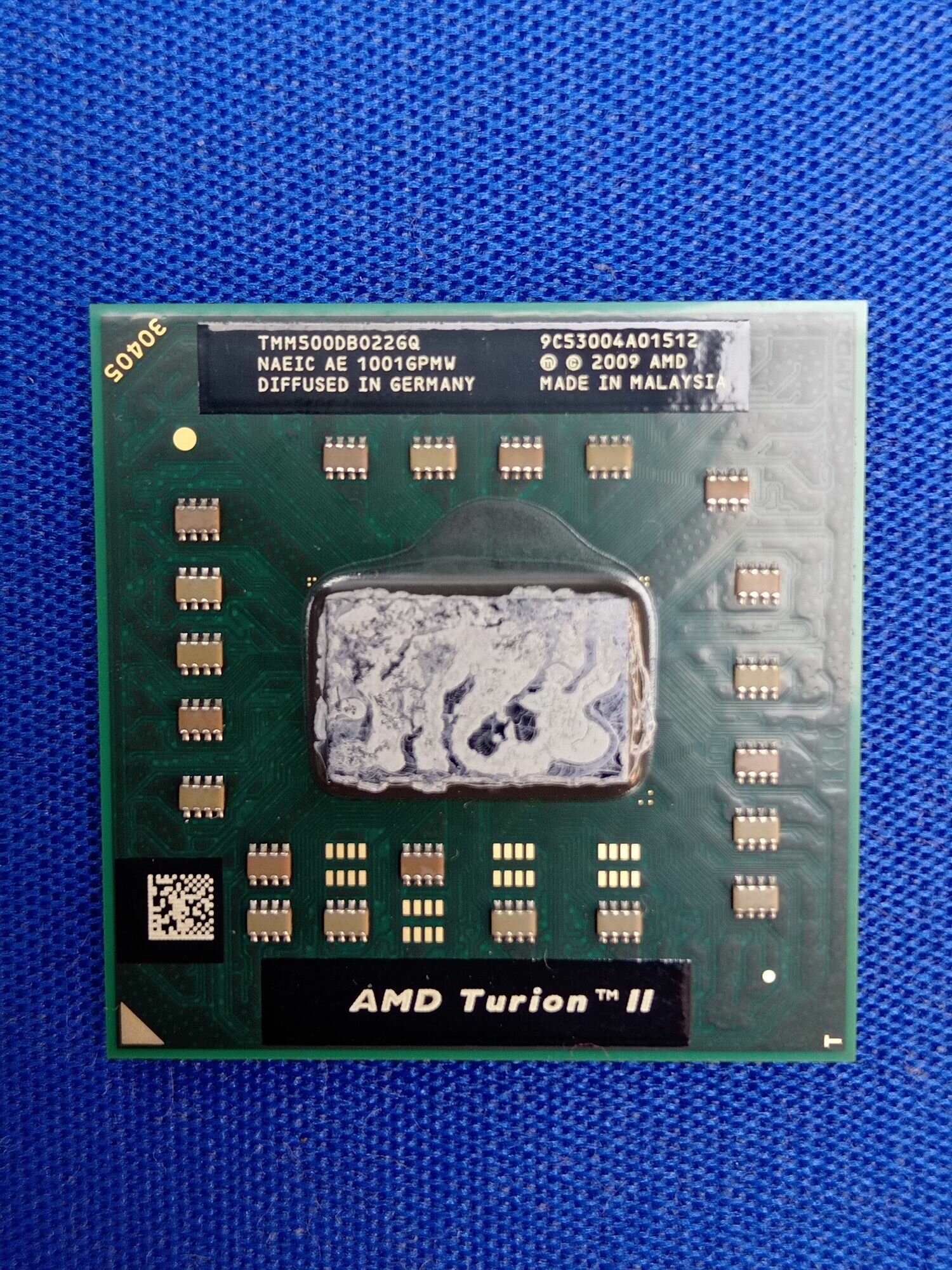 Original AMD Turion II M500 Dual-Core Mobile 2.2GHz TMM500DB022GQ для R425 Np-R425-Js02Ru Ноутбук Samsung Процессор арт. 13737