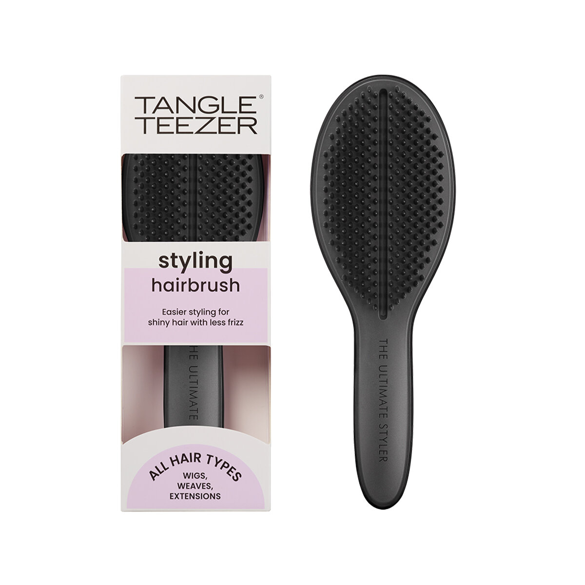 Тangle Teezer The Large Ultimate (Wet) Detangler Black Gloss