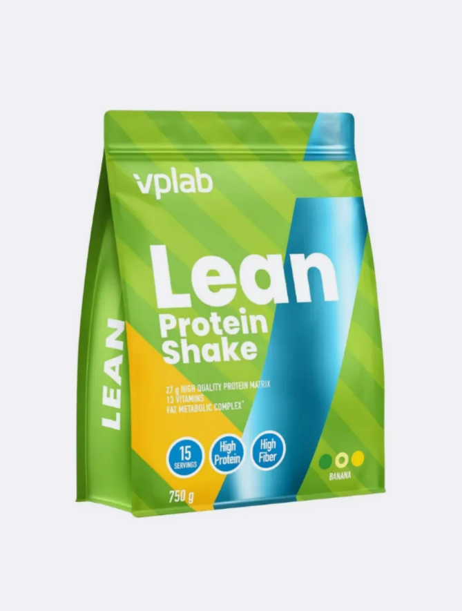 Протеин VPLAB Lean Protein Shake 750 г, банан. Срок до 04.2026