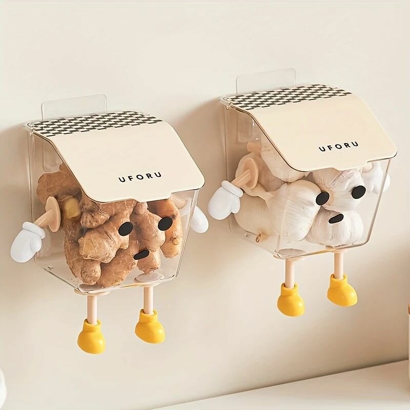 Настенный ящик для хранения, используется на кухне, в ванной комнате, для хранения мелких предметов, 2 шт.