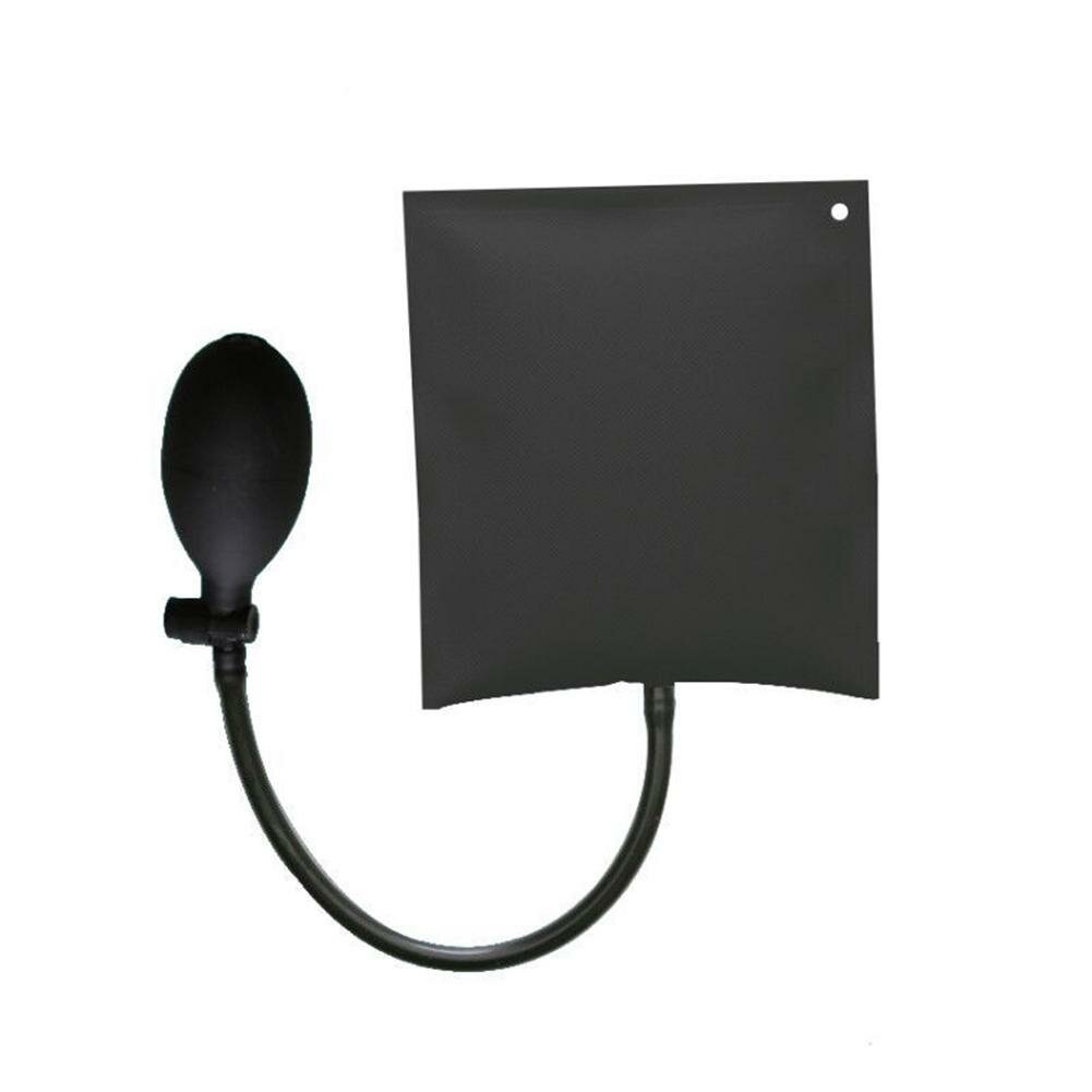 Надувная подушка для установки автомобиля, черная сумка с воздушным насосом, клиновидная подушка, ручной инструмент