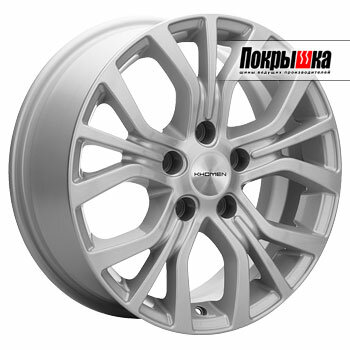 Диски литые Khomen KHW1608 6.5х16/5х114.3 D67.1 ET45.0, F-Silver