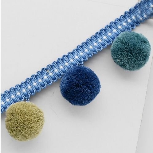 Лента с помпоном и кисточкой Тесьма для шитья своими руками домашний декор 4,5x100 см