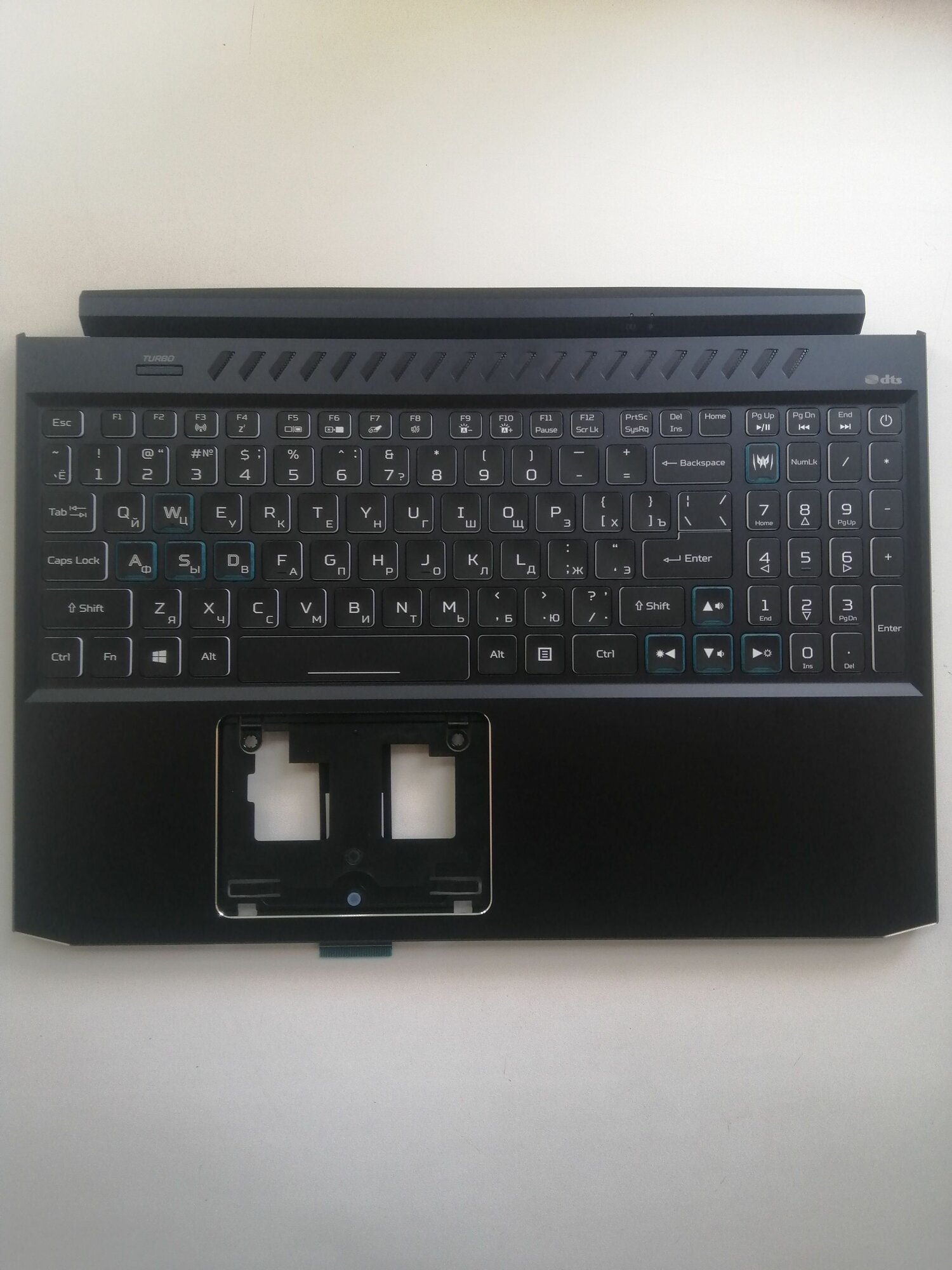 Клавиатура (топкейс) Acer Predator PH315-53 6B. Q7XN2.005