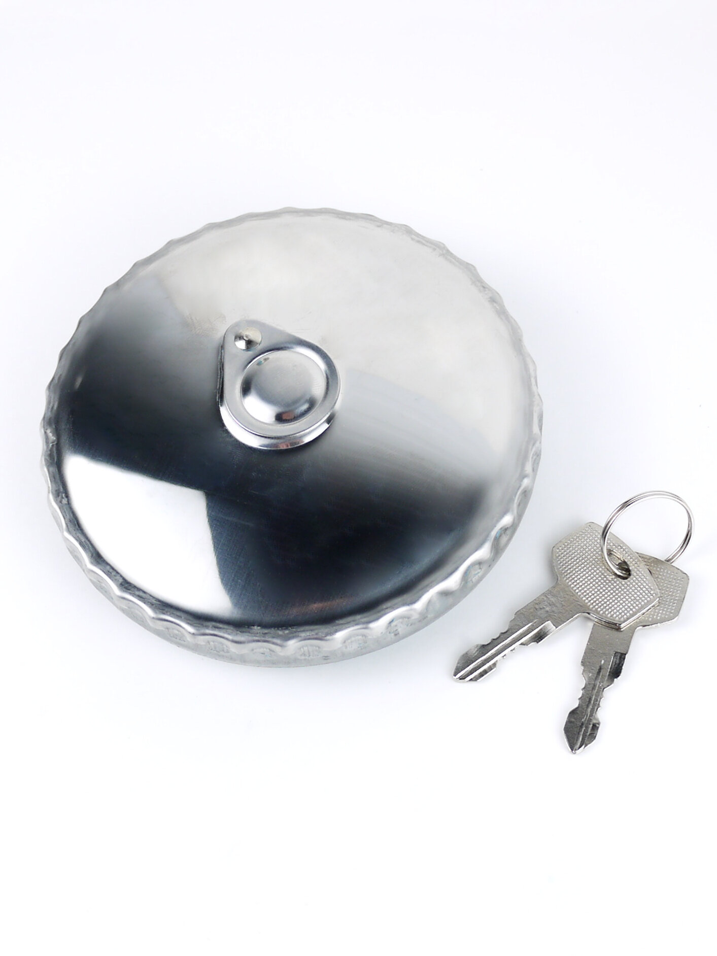 Крышка топливного бака 5320-1103010, для Камаз, цвет хром, 1 шт