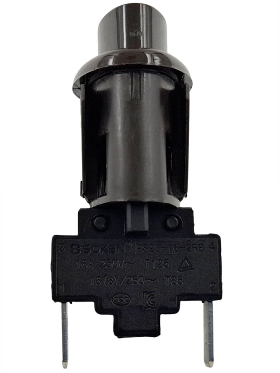 Gefest ПКН-508-444 кнопка электророзжига 2-х контактная 16A, 250V для плиты Гефест