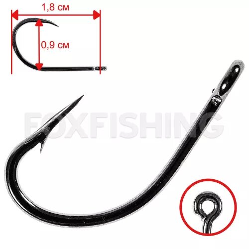 Крючки Owner C-1 Carp Flyliner 53261 -6 (5шт.)