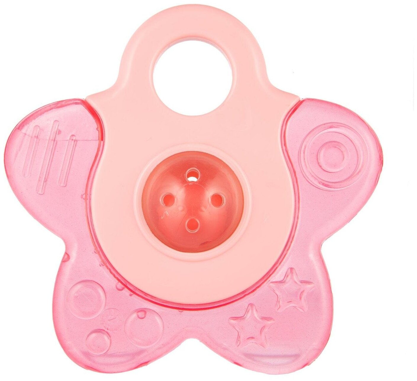 Водный прорезыватель Canpol Babies Звездочка, коралловый