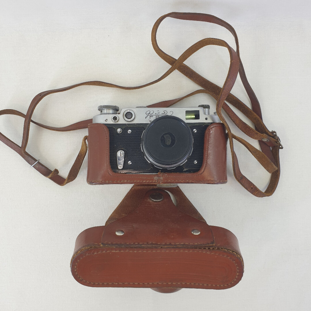 Фотоаппарат ФЭД работоспособность неизвестна, винтаж СССР