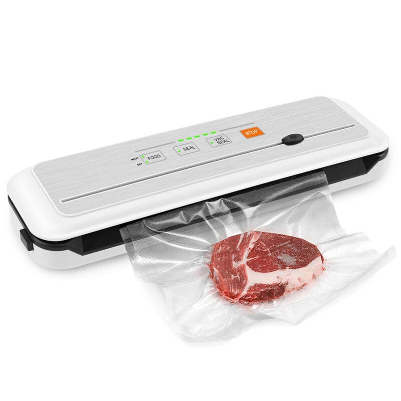 Вакуумный упаковщик LAIMENG S273-технология Sous Vide, хранение пищевых продуктов, вакуумные пакеты в комплекте