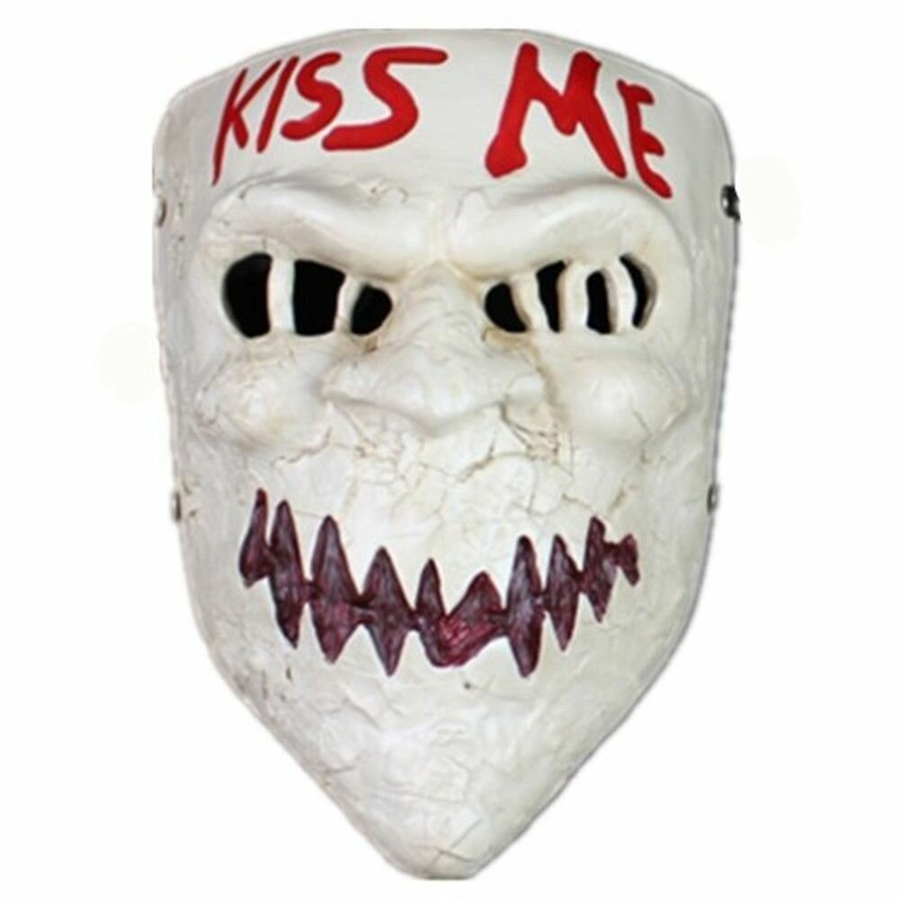 The Purge маска"KISS ME" ,26*19CM Funny toy