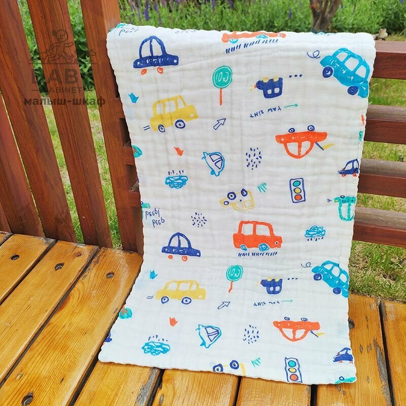 Полотенце-халат Детские Банное полотенце Марля 6слоя