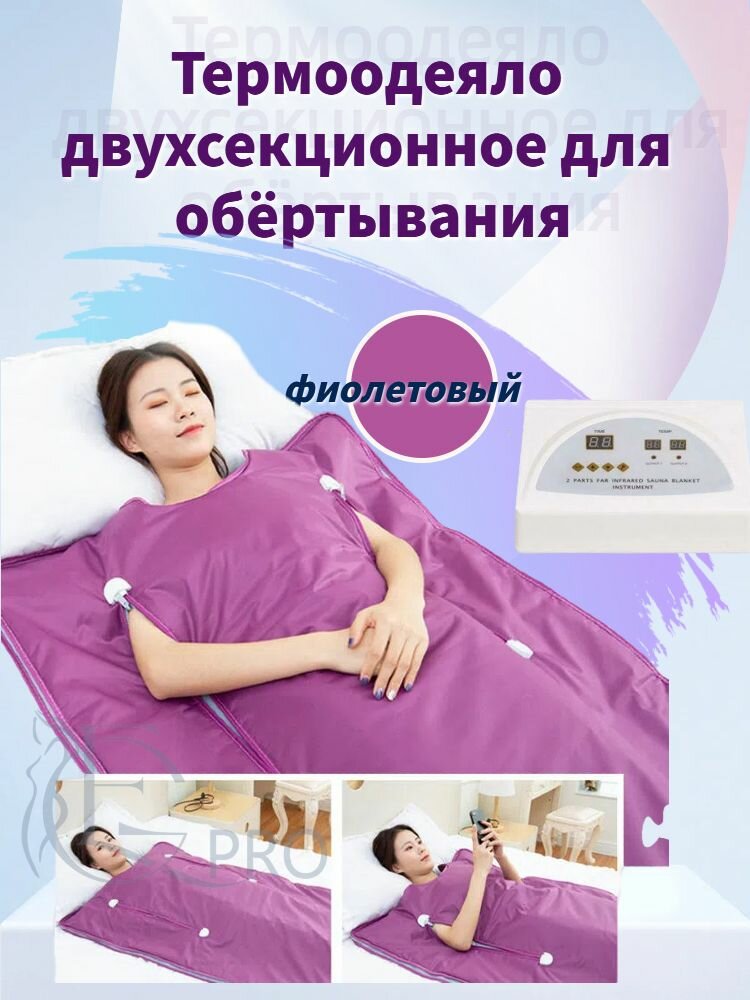 Термоодеяло двухсекционное для обёртывания