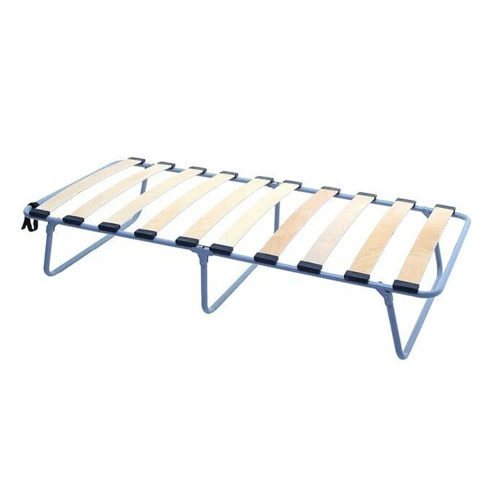 Раскладушка Бутуз из стали с матрасом «Холлкон» 1450x700 мм, до 80 кг