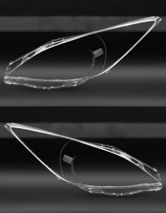 Стекла фар для Mazda 3 BL (2008-2013), комплект, поликарбонат