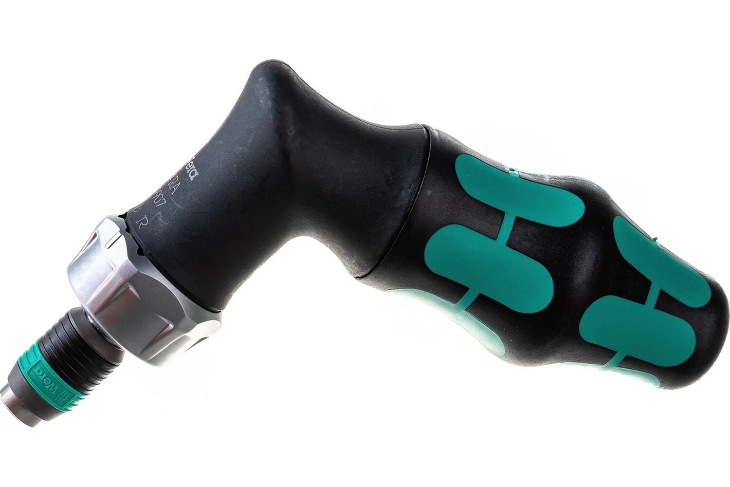 Набор бит с пистолетообразной отвёрткой-битодержателем c трещоткой, 7 пр. Kraftform Kompakt Pistol RA WERA WE-051030