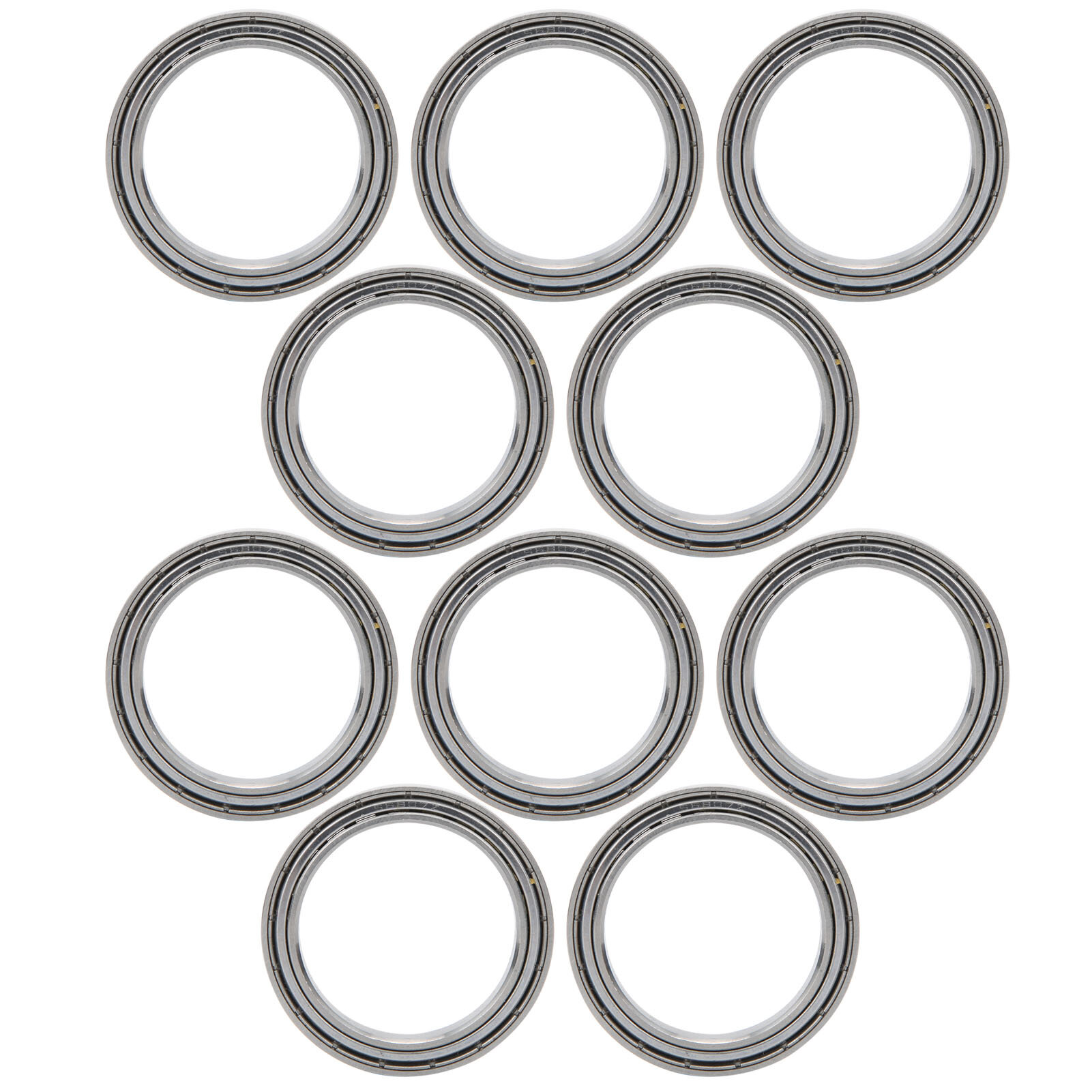 10 шт. подшипников шпинделя из нержавеющей стали 440 для водяных насосов с глубокими канавками, шариковые подшипники S6807Z