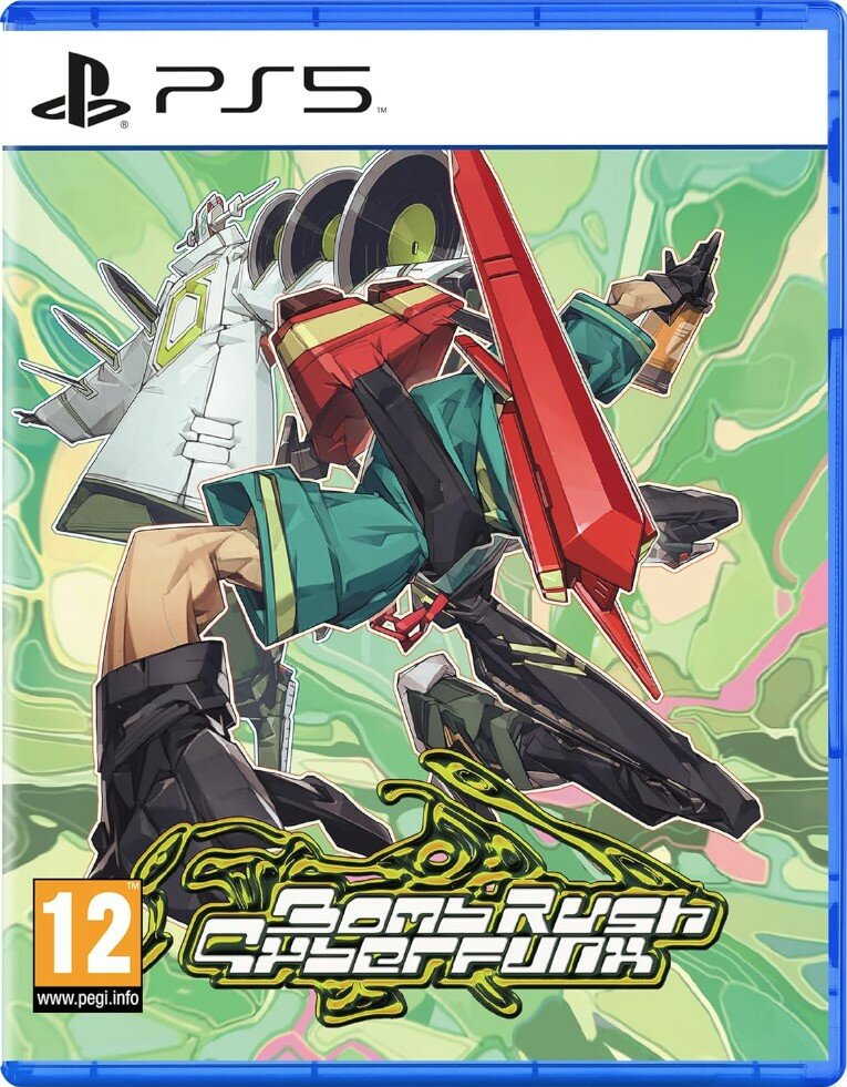 Игра на диске Bomb Rush Cyberfunk для Playstation 5, русские субтитры