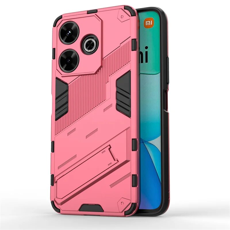 Розовый чехол Armor Stander для Xiaomi Redmi 13