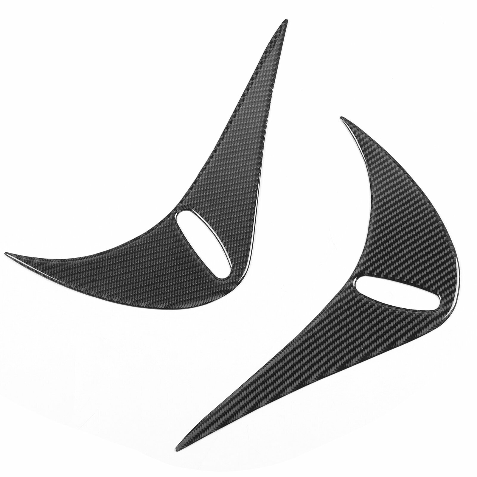 Пара Накладок для Бровей Заднего фонаря Из Углеродного Волокна, Накладка для век Заднего Фонаря, Подходящая для Subaru BRZ 2012-2016