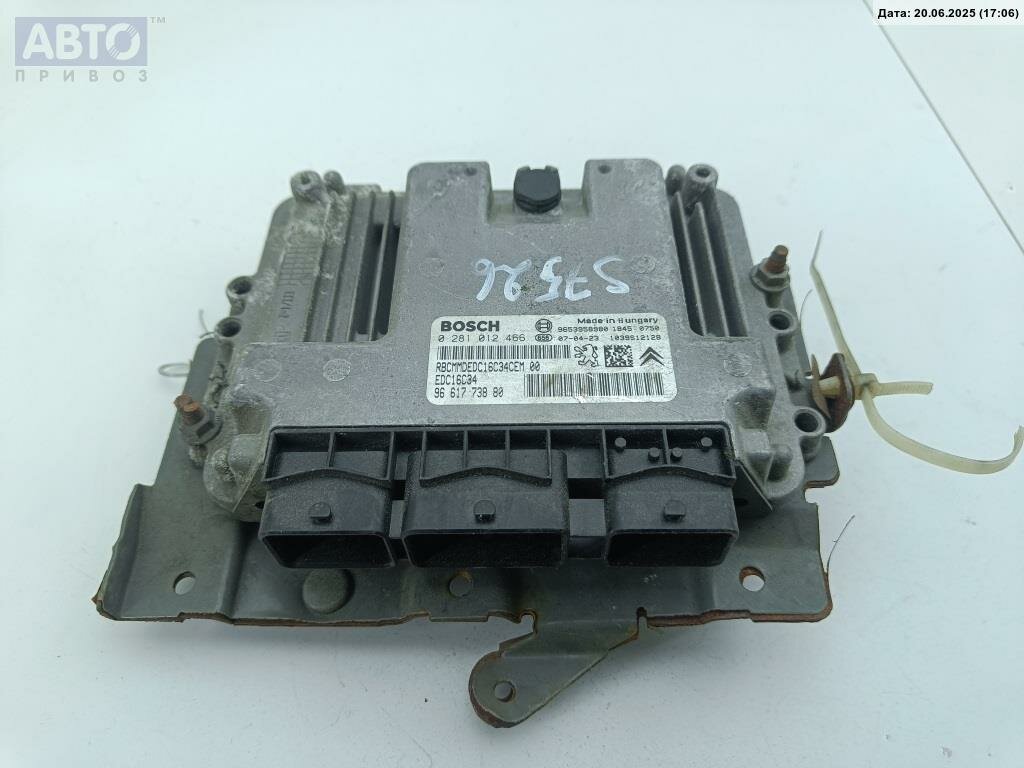 Блок управления двигателем (ДВС) Citroen Xsara Picasso