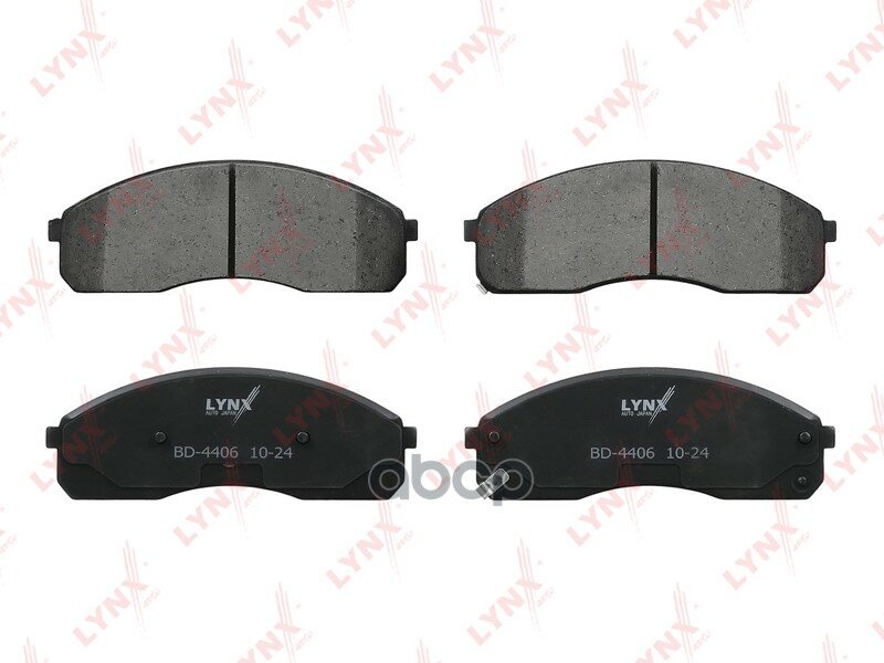 Колодки тормозные передние KIA Carnival 2.5-2.9D 98> LYNXauto арт. bd-4406