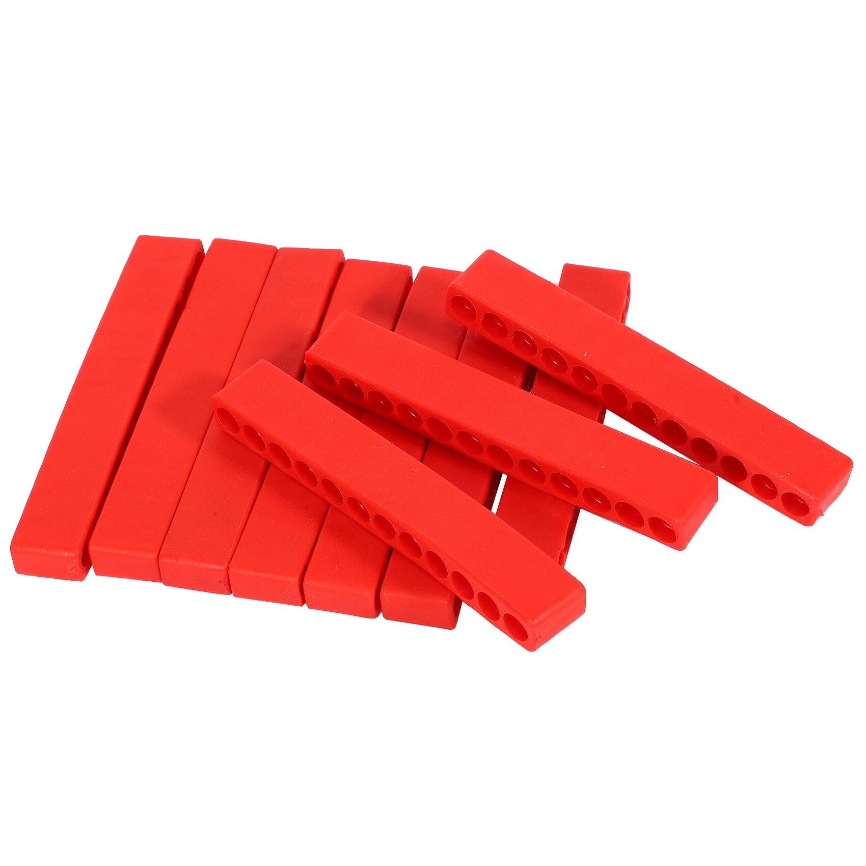 10Pcs 12-Hole Отвертка Держатель для бит Базовый футляр для хранения Hex Bit Organizer