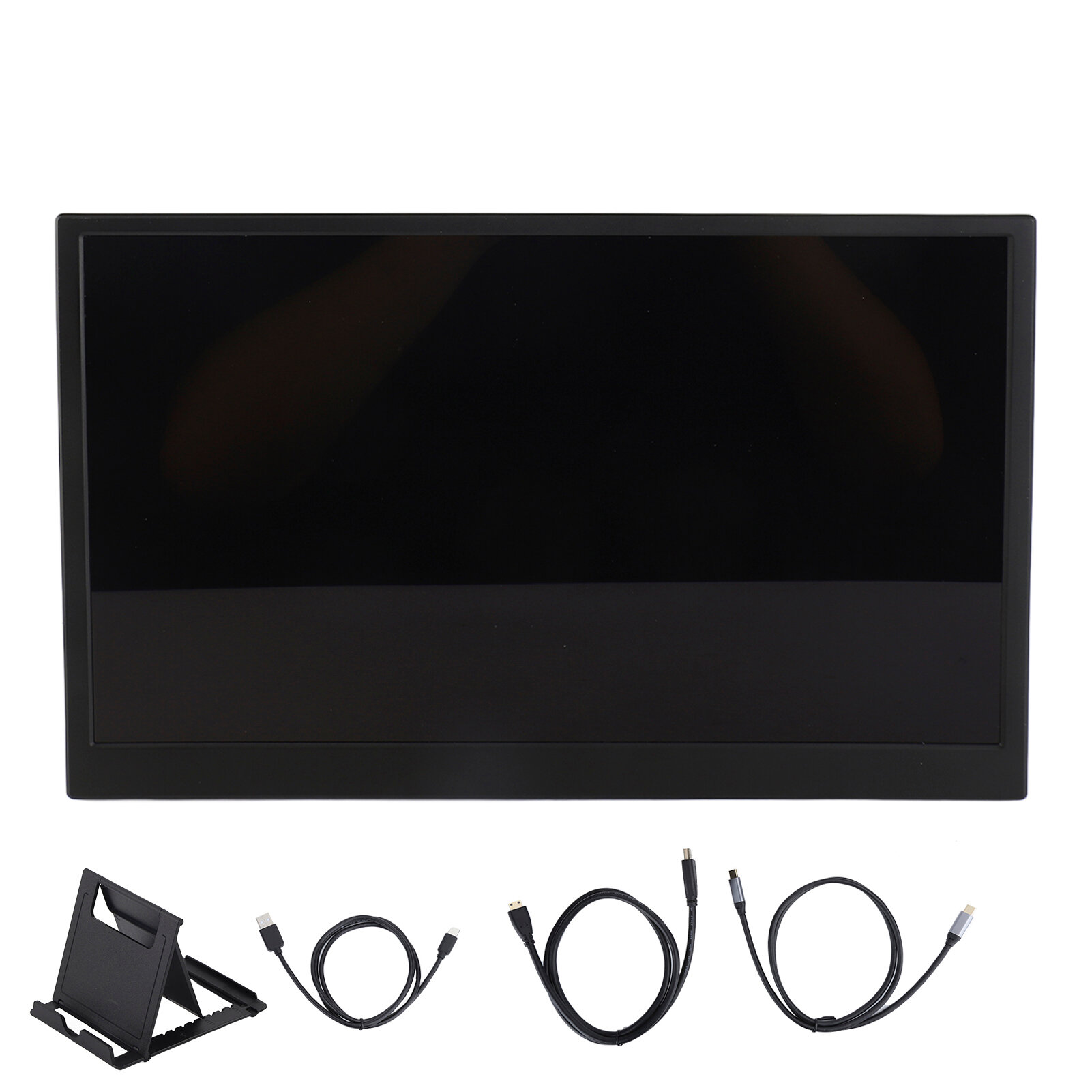 15.6in IPS Portable Ultrathin Display Game Console Computer HD Multimedia Interface Type‑c Split Screen 1080P