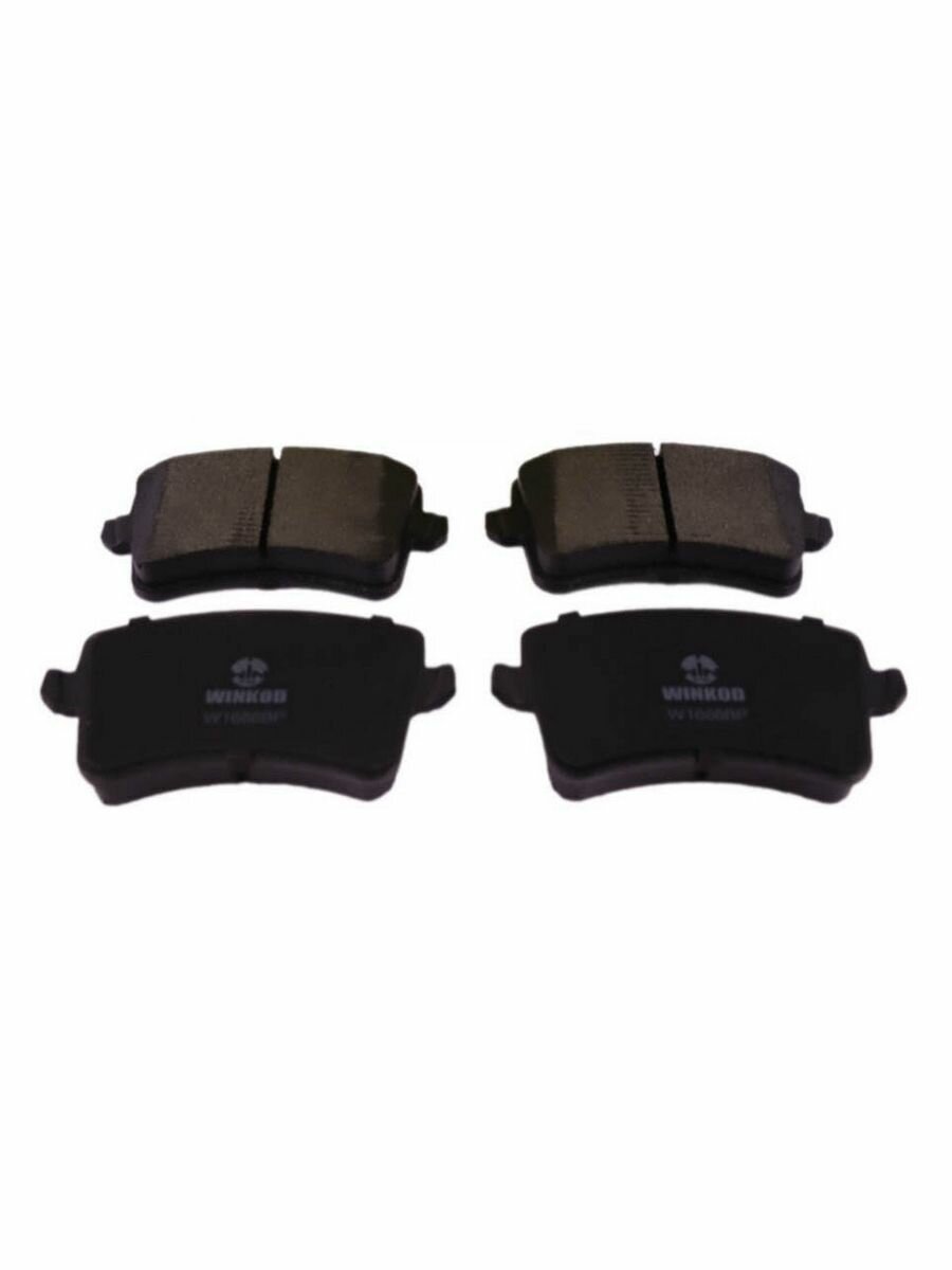 Тормозные колодки дисковые задние Winkod W1688BP для AUDI A4, А6, Q5, Volkswagen Golf V