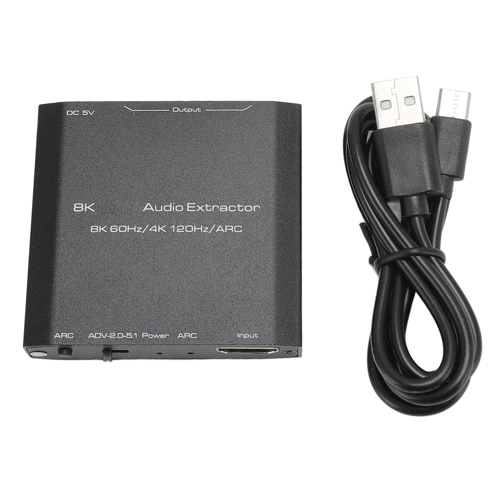 HDMI-аудиоэкстрактор, поддержка 8K HDR 60 Гц, EDID, 4K 120 Гц, оптический/SPDIF/3.5 мм выход