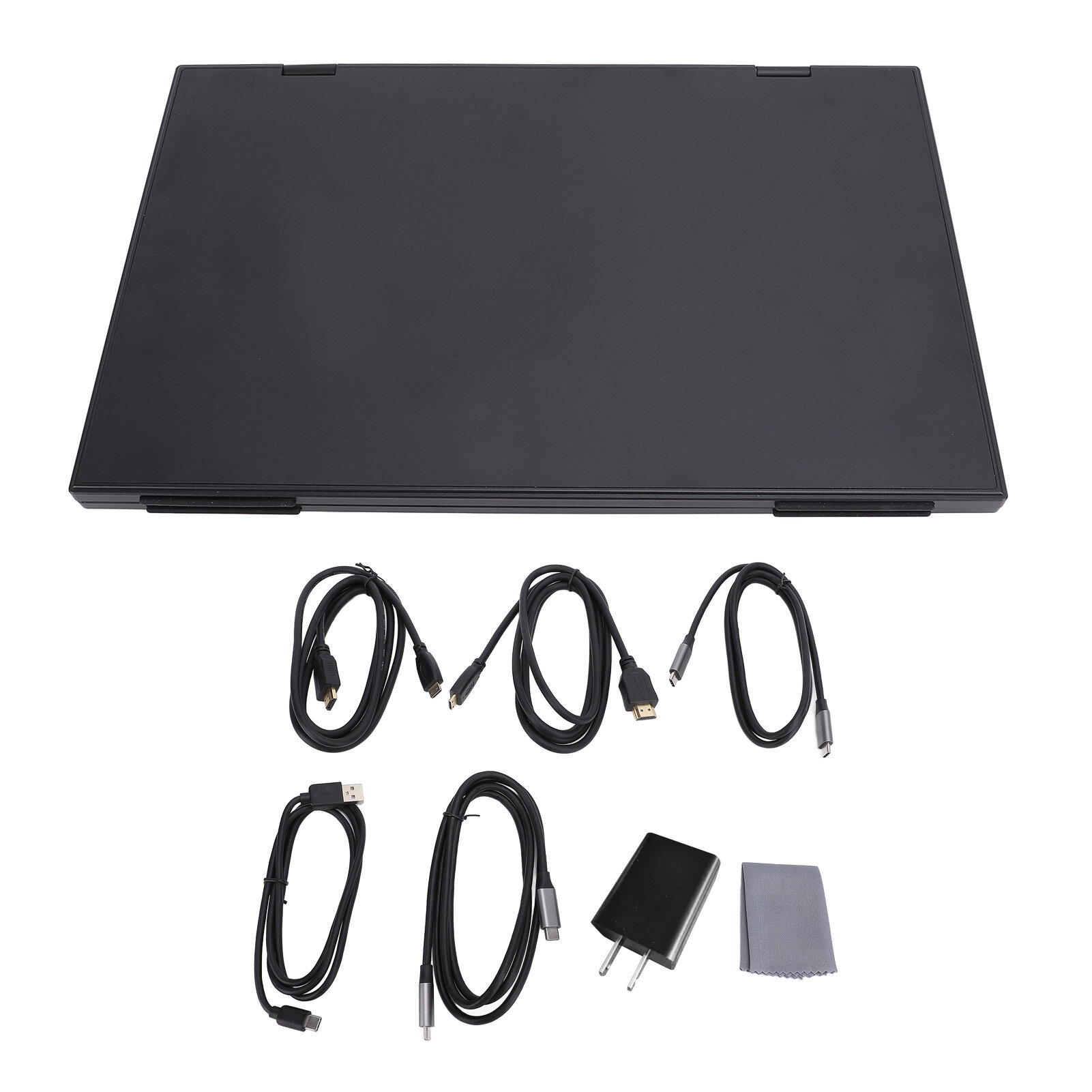 15,6-дюймовыйдвойнойэкрандляноутбука, портативный, подключаемыйпопринципуPlugandPlay, IPSLED, складноймонитордлятелефона, ПК, игровойконсоли(США)