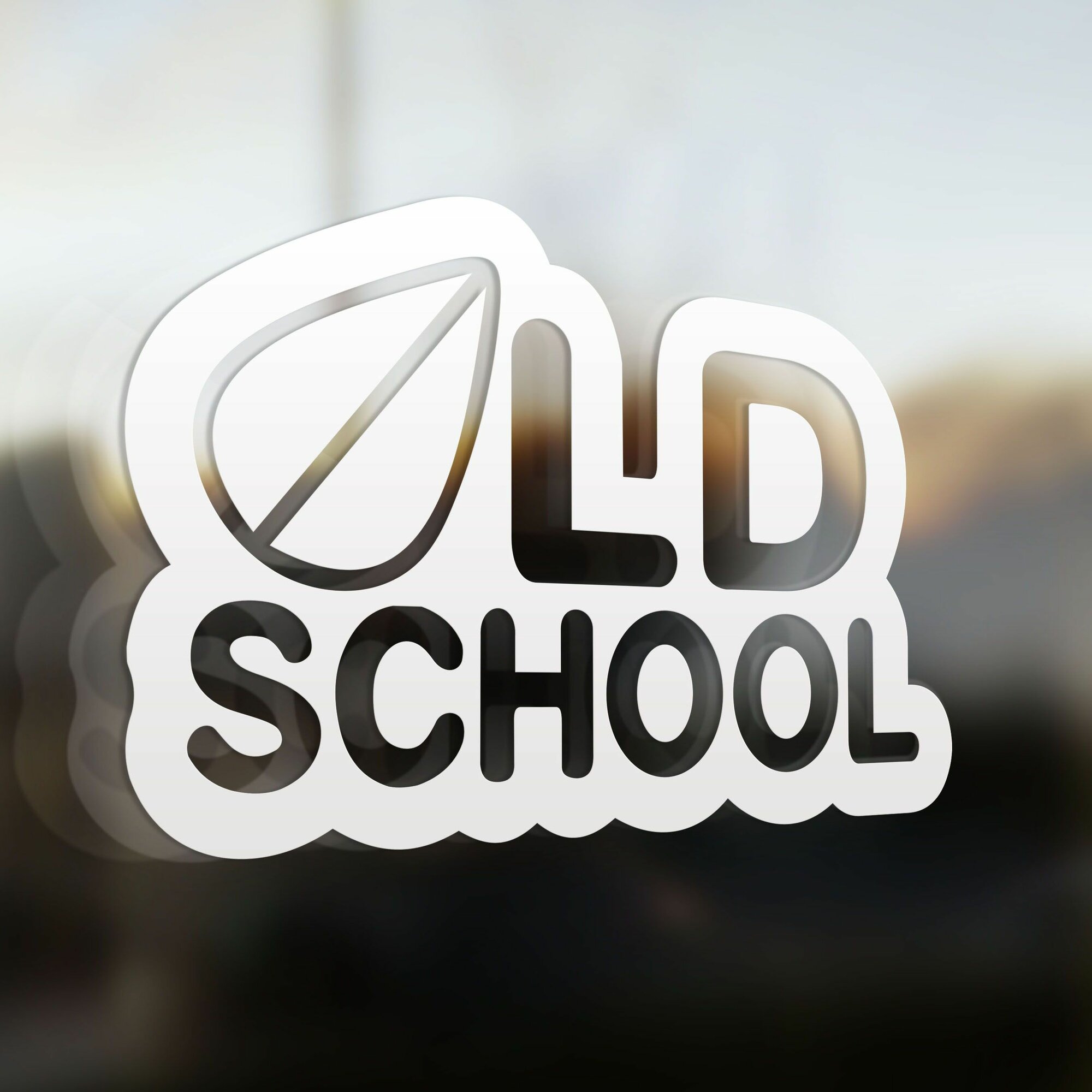 Наклейка на авто JDM Old School 15x10