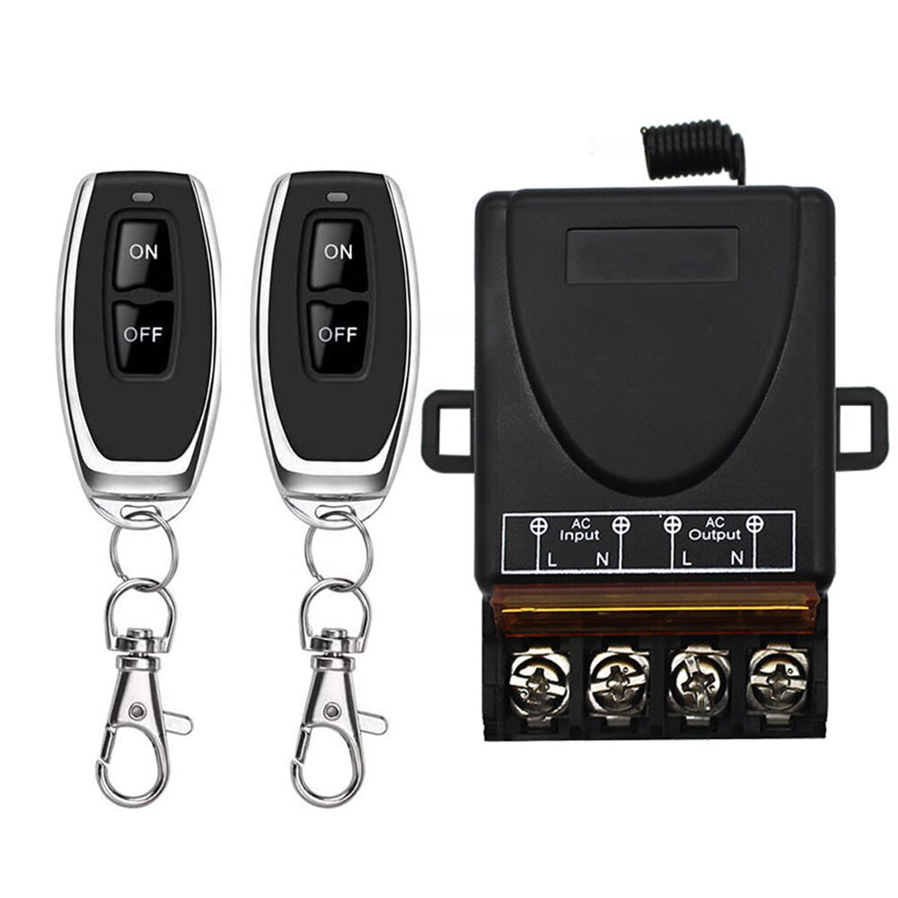 AC 220V 30A 1CH 433MHz беспроводной пульт дистанционного управления переключатель RF реле