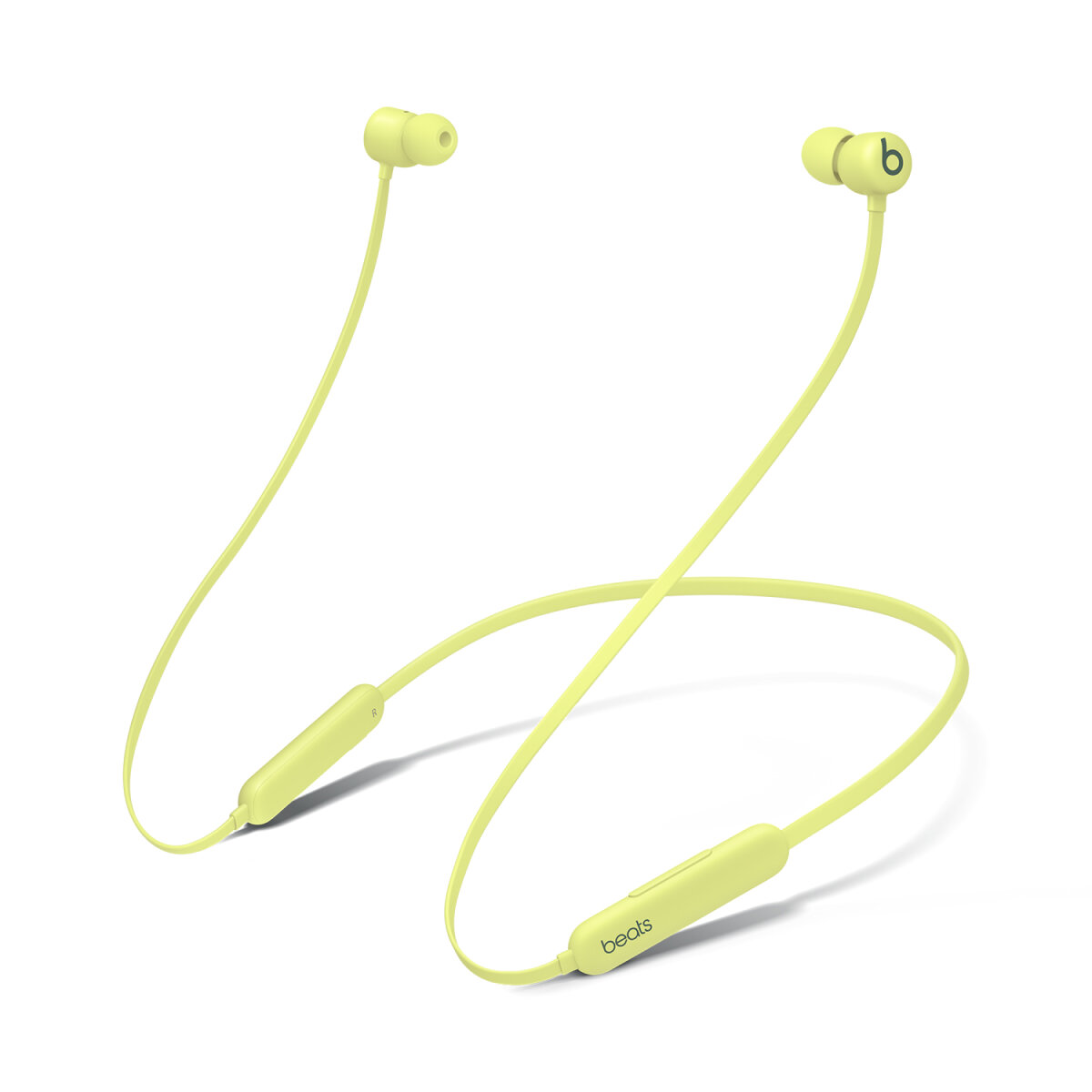 Наушники Beats Flex Bluetooth Wireless In-Ear беспроводные, Грейпфрутовый желтый.