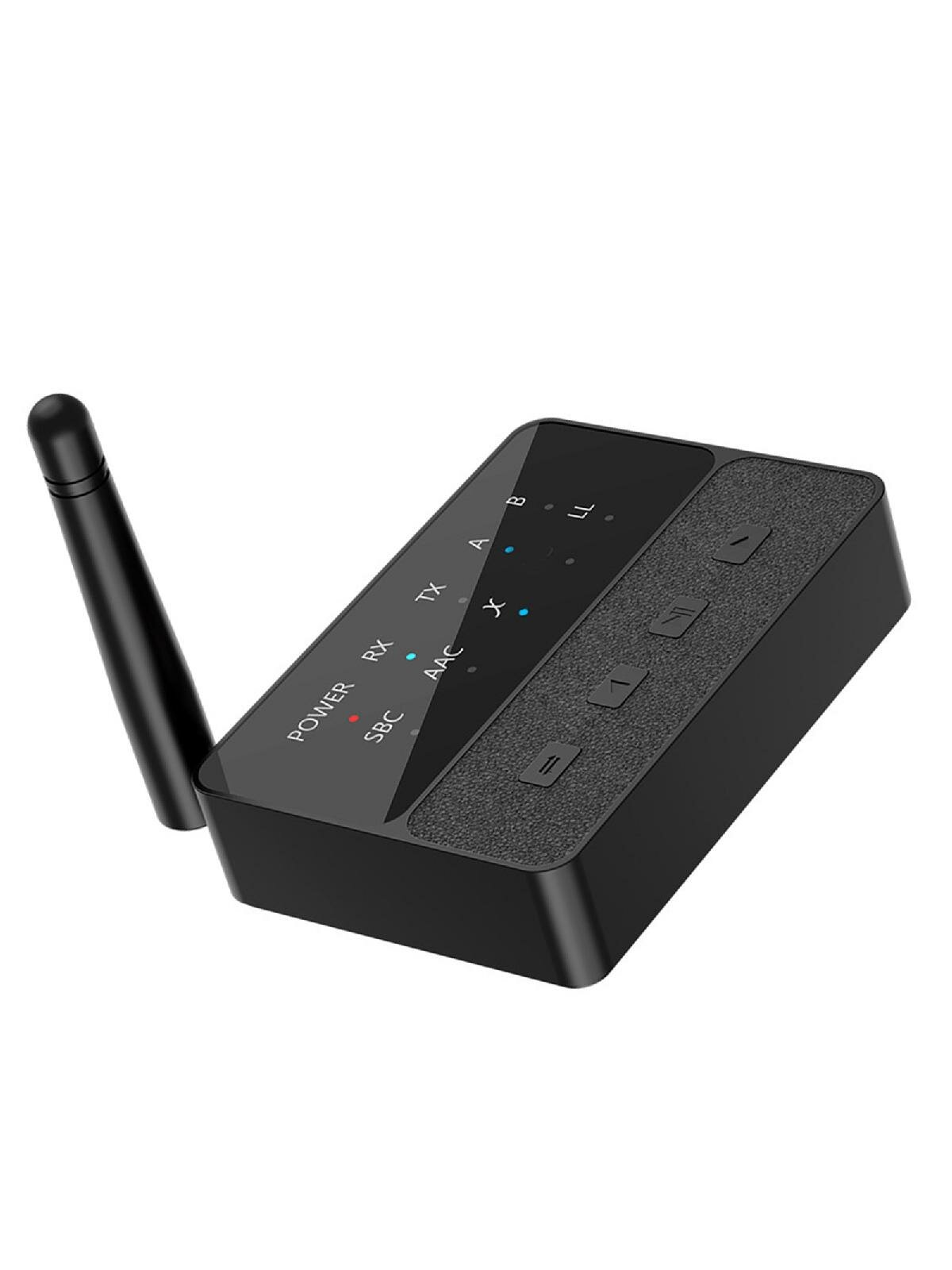 Bluetooth-compatible 5.3 Receiver Transmitter APTX Low Latency 3.5mm Wireless Sound Adapter For PC TV Speakers