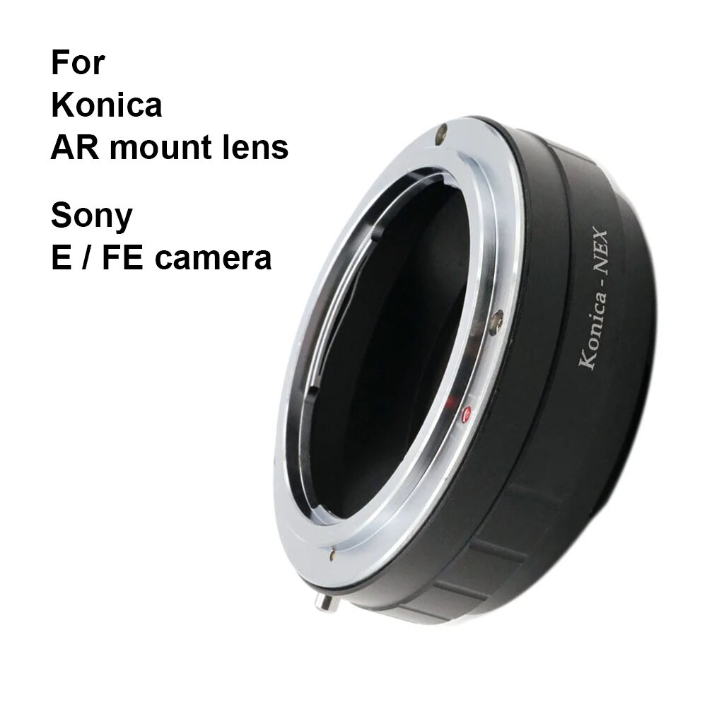 Для объектива Konica AR mount-Sony E / FE Mount Adapter Ring Konica-NEX AR-E Konica-E для NEX A5000 A6000 A7 A9 ZV series и т. Д.
