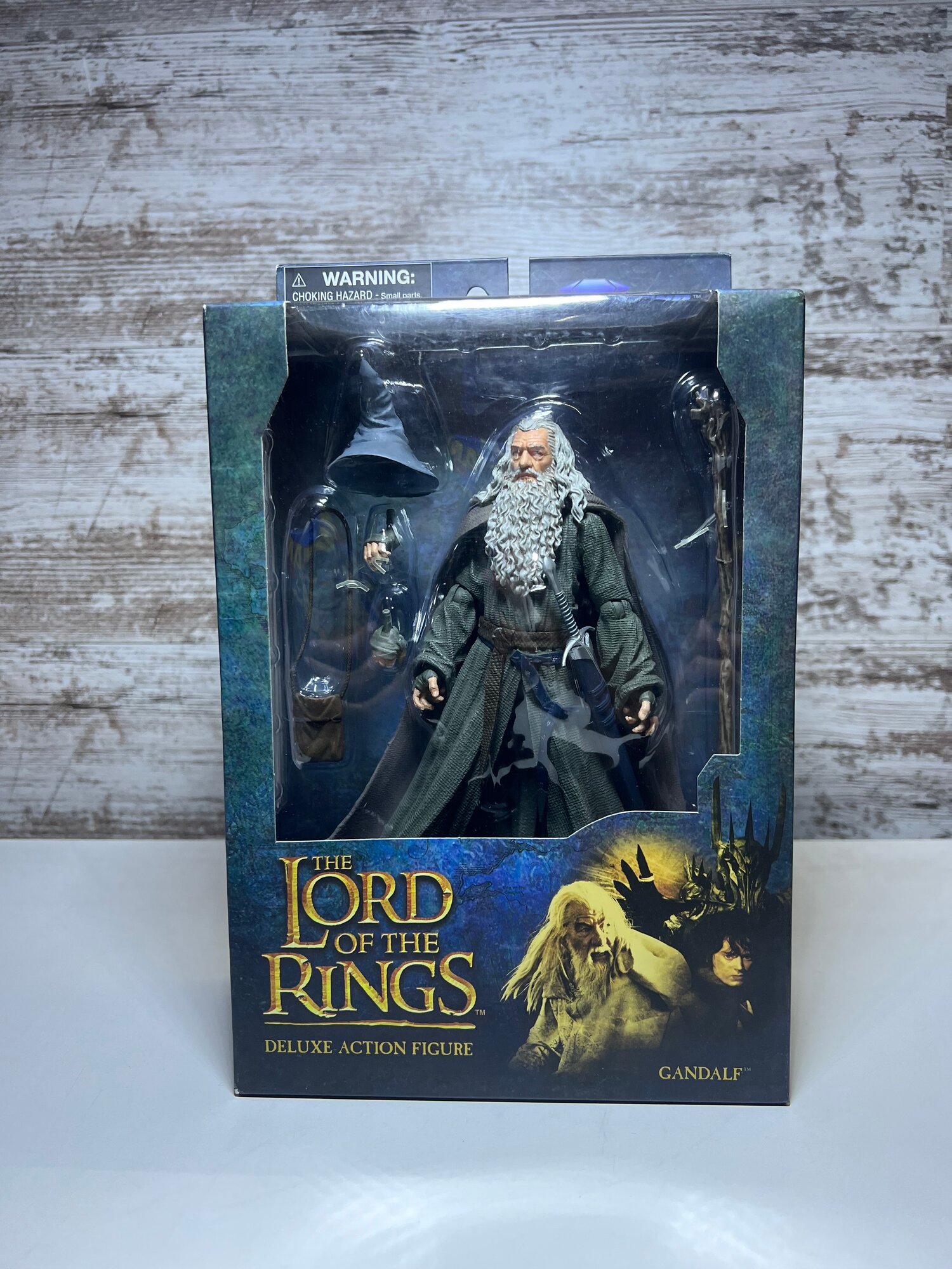 Фигурка Гэндальф, Властелин Колец, The Lord of the Rings, Gandalf, Deluxe Action Figure, 18 см от Diamond Select