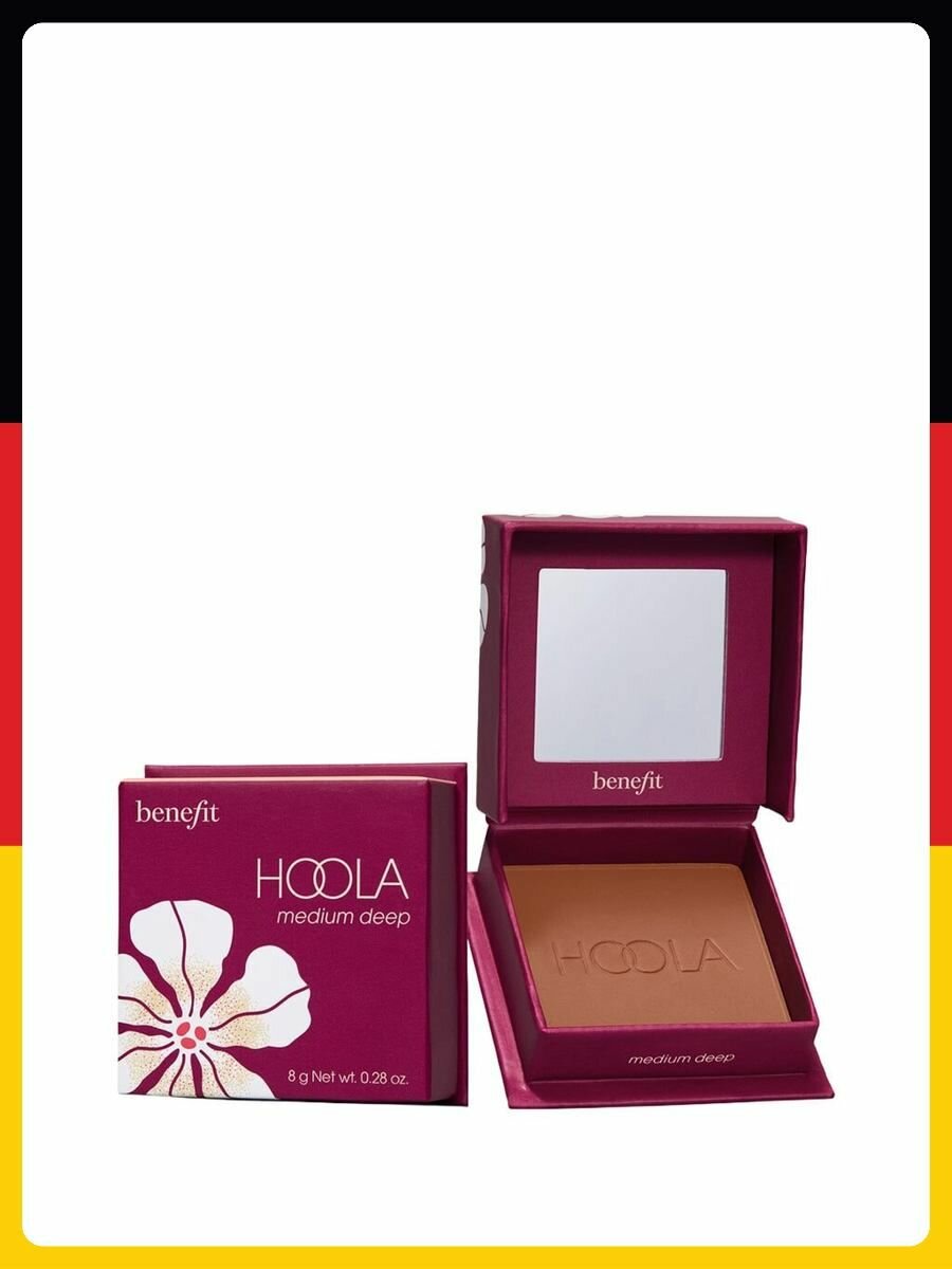 Бронзер BENEFIT Hoola Powder Bronzer Medium Deep, 8 г