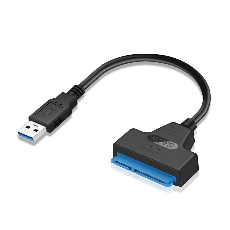 Кабель SATA — USB 3.0, адаптер USB 3.0 — SATA, совместимый с 2,5-дюймовым жестким диском SATA III и драйвером жесткого диска SSD