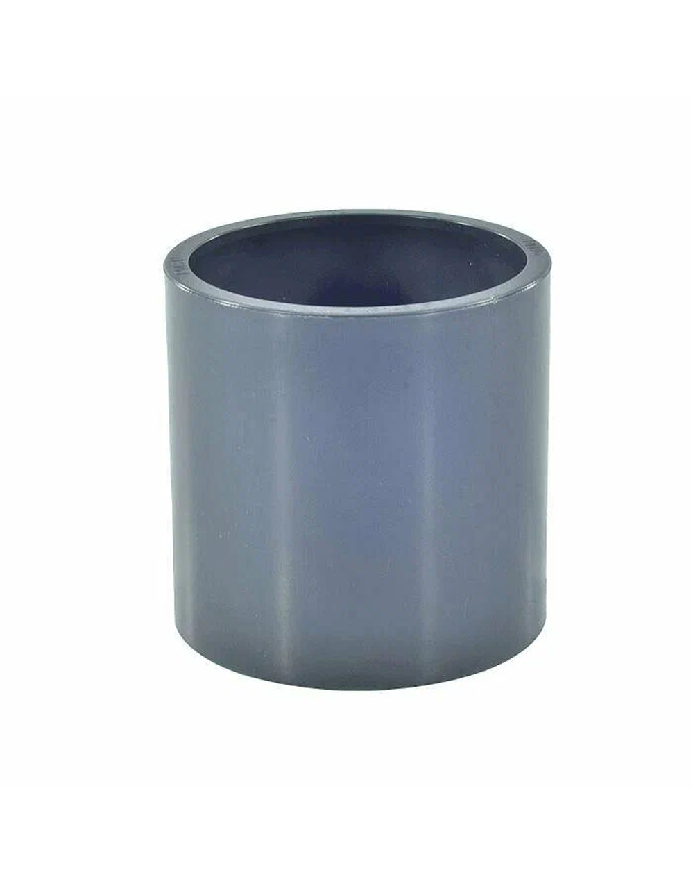 Муфта ПВХ серая под клеевое соед Дн 20 Ру16 напорная Aquaviva MAD0200