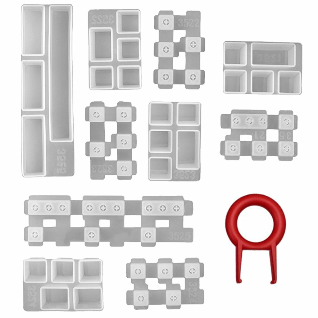 5 комплектов пресс-форм для колпачков для ключей-A