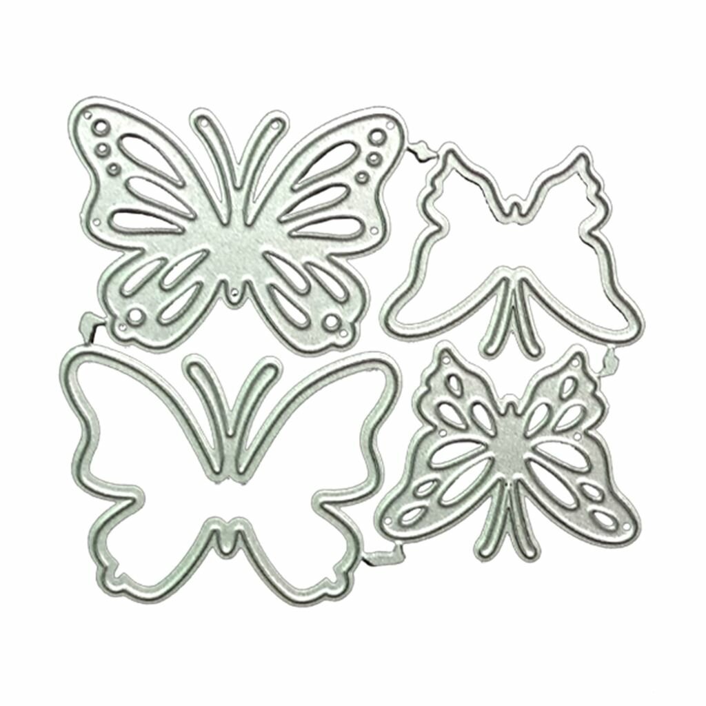 Бабочки Режущие Штампы Металлический Трафарет Шаблон Плесень Из Углеродистой Стали Плесень Тиснение Ремесло Украшение для Домашней Школы Сделать
